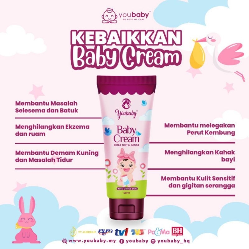 youbaby cream 🔥 original HQ 🔥 krim youbaby multifungsi untuk cairkan ...