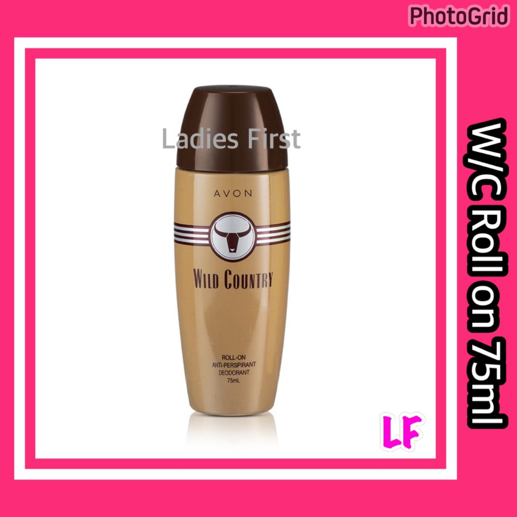 WILD COUNTRY Deodorants Roll On 75ml > AVON Deodoran Haruman Lelaki ...