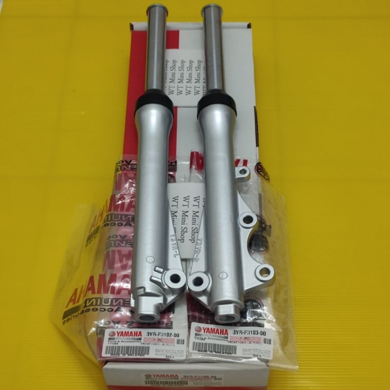 ASORBER DEPAN YAMAHA Y110 SS1 SS2 SRX FRONT FORK SET ORIGINAL THAI ...