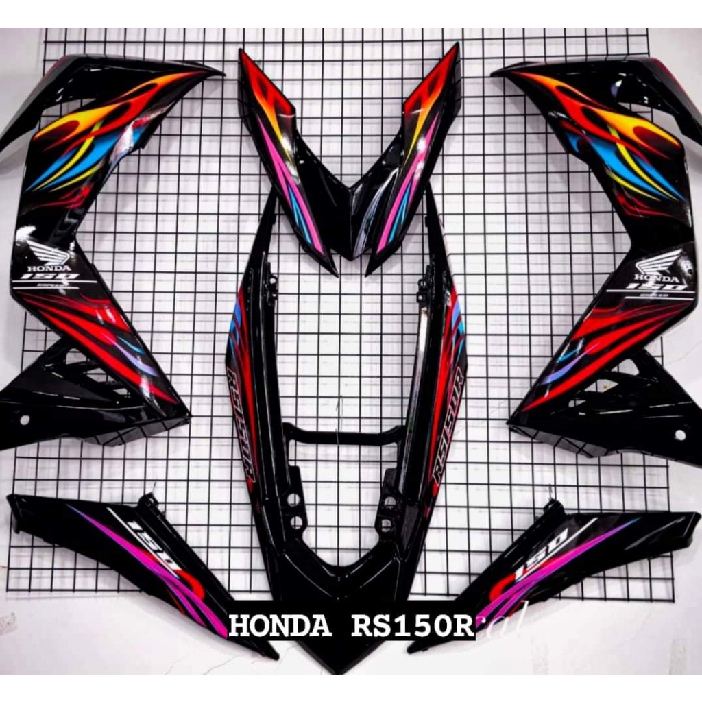 STICKER RS150 V1 V2 API / STRIPE RS150 FIRE | Shopee Malaysia