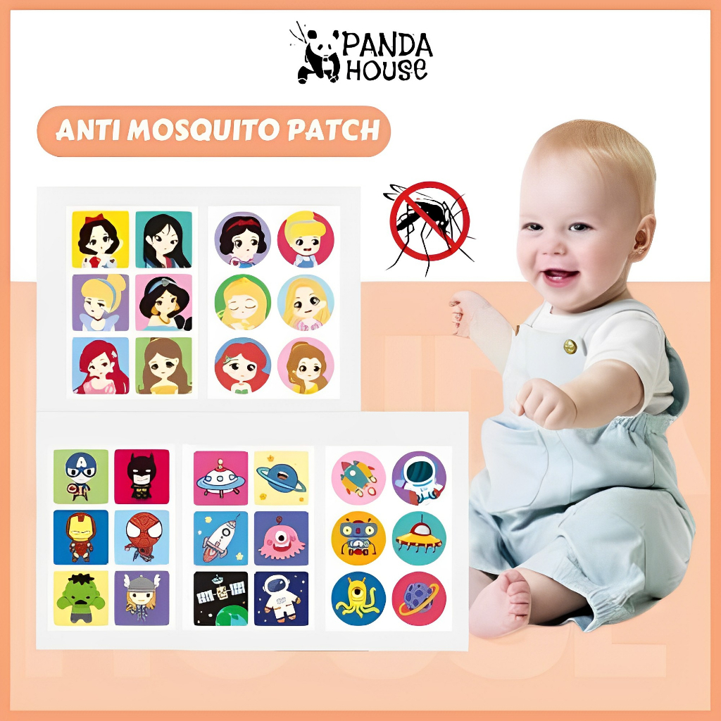 Baby Anti Mosquito Repellent Patch Baby Kids Natural Plant Based DEET ...