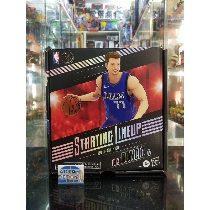 Hasbro NBA Basketball Starting Lineup Series 1 6"Inch 77 Luka Doncic ...