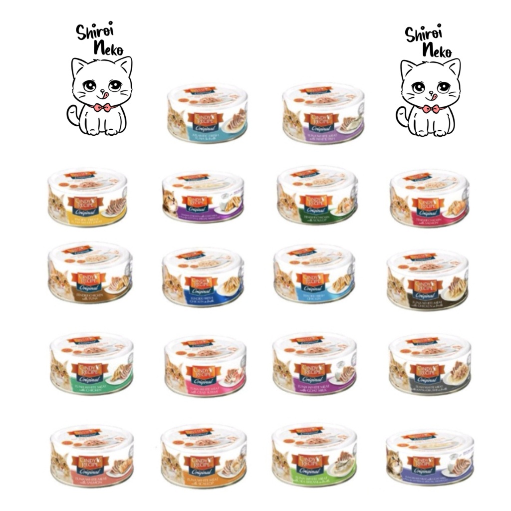 Cindy's Recipe Original Cat Canned Food - 70g / 80g | Shopee Malaysia