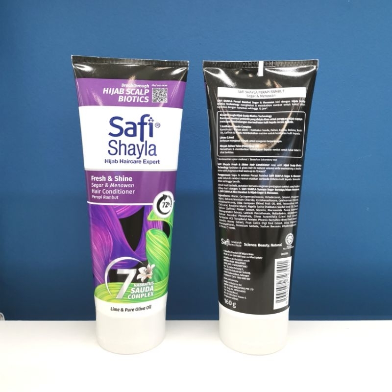SAFI SHAYLA HAIR CONDITIONER 160g (FRESH SHINE & SOFT SMOOTH) | Shopee ...