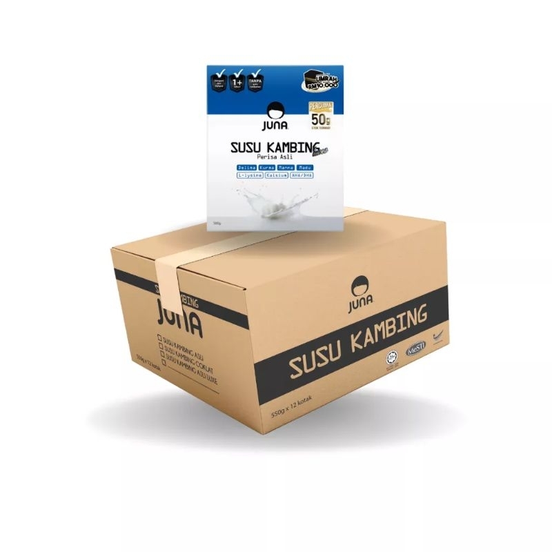 Susu Juna (1 karton = 12 kotak) | Shopee Malaysia
