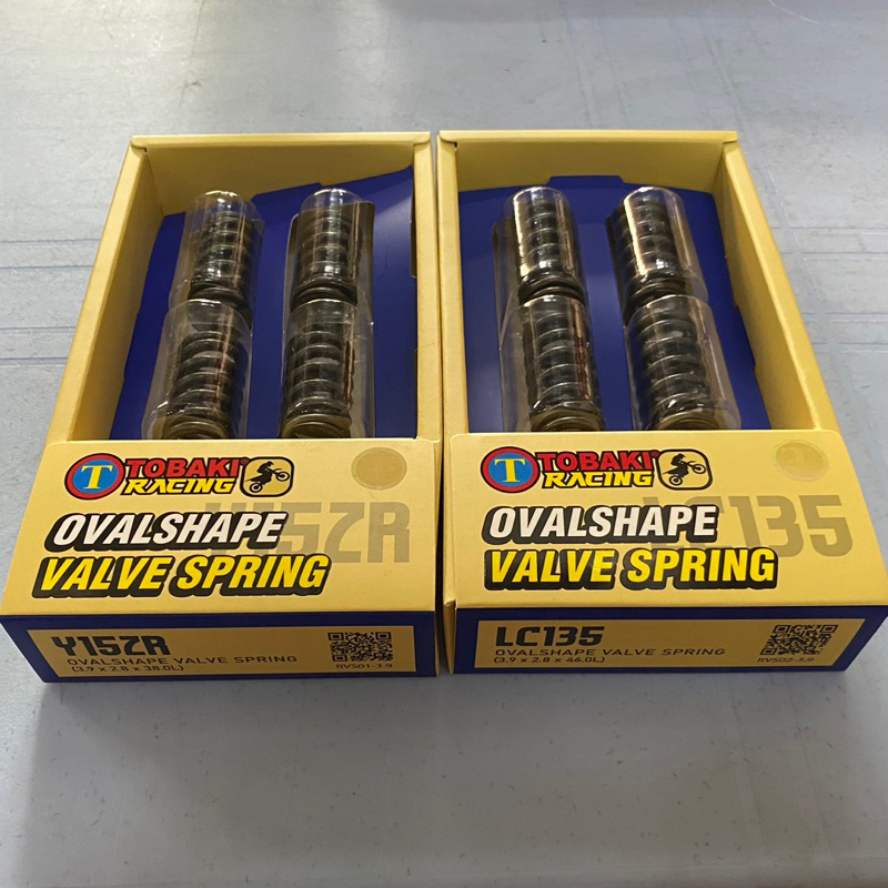 TOBAKI RACING OVAL VALVE SPRING - YAMAHA LC135 Y15ZR Y16ZR NVX NMAX ...