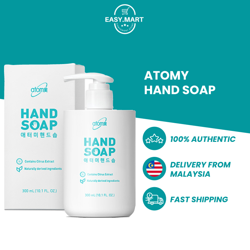 READY STOCK Atomy Hand Soap 艾多美 洗手乳 300ml Hand Wash Hand Shampoo Sabun ...