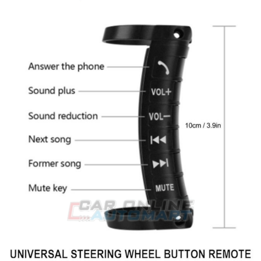 Car Steering Wheel Remote Controls 2 DIN Car Android MP5 DVD Player ...