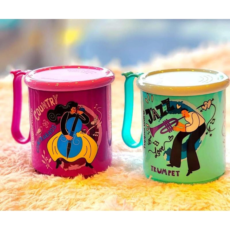 Jumbo Mug by Tupperware Cawan berpenutup microwavable mug | Shopee Malaysia