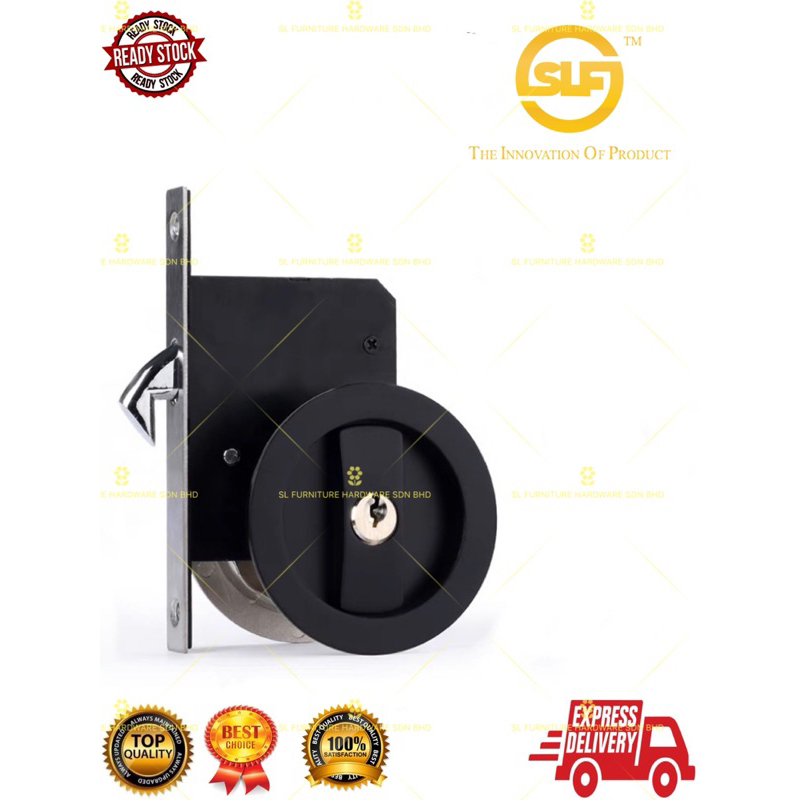 SLF High Quality Cavity Sliding Door Lock Set Entrance Or Privacy ...
