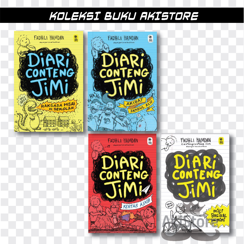 Komik M Diari Conteng Jimi Akibat Jambul Alif Misi Basikal Mimi Raksasa ...