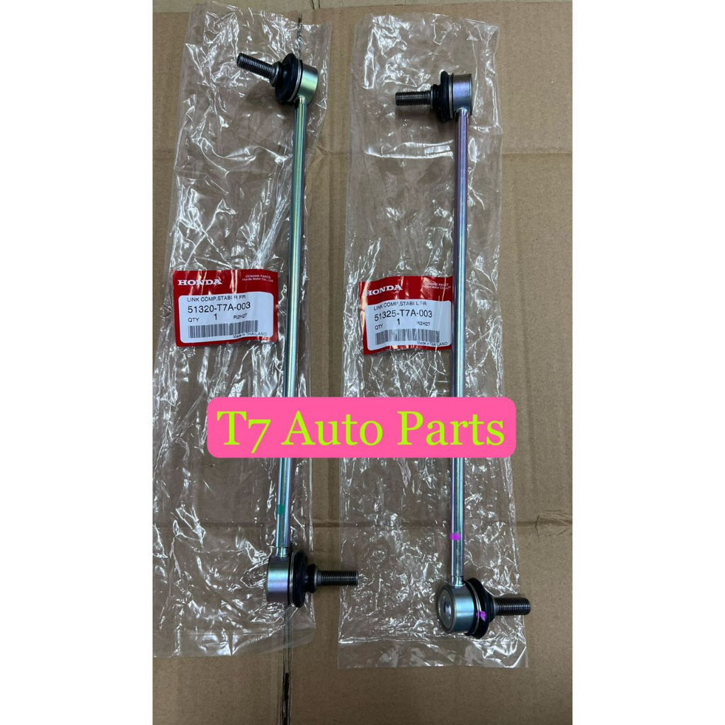 ORIGINAL HONDA HRV T7A FRONT STABILIZER LINK SET (2@) 51320-T7A-003 RH ...