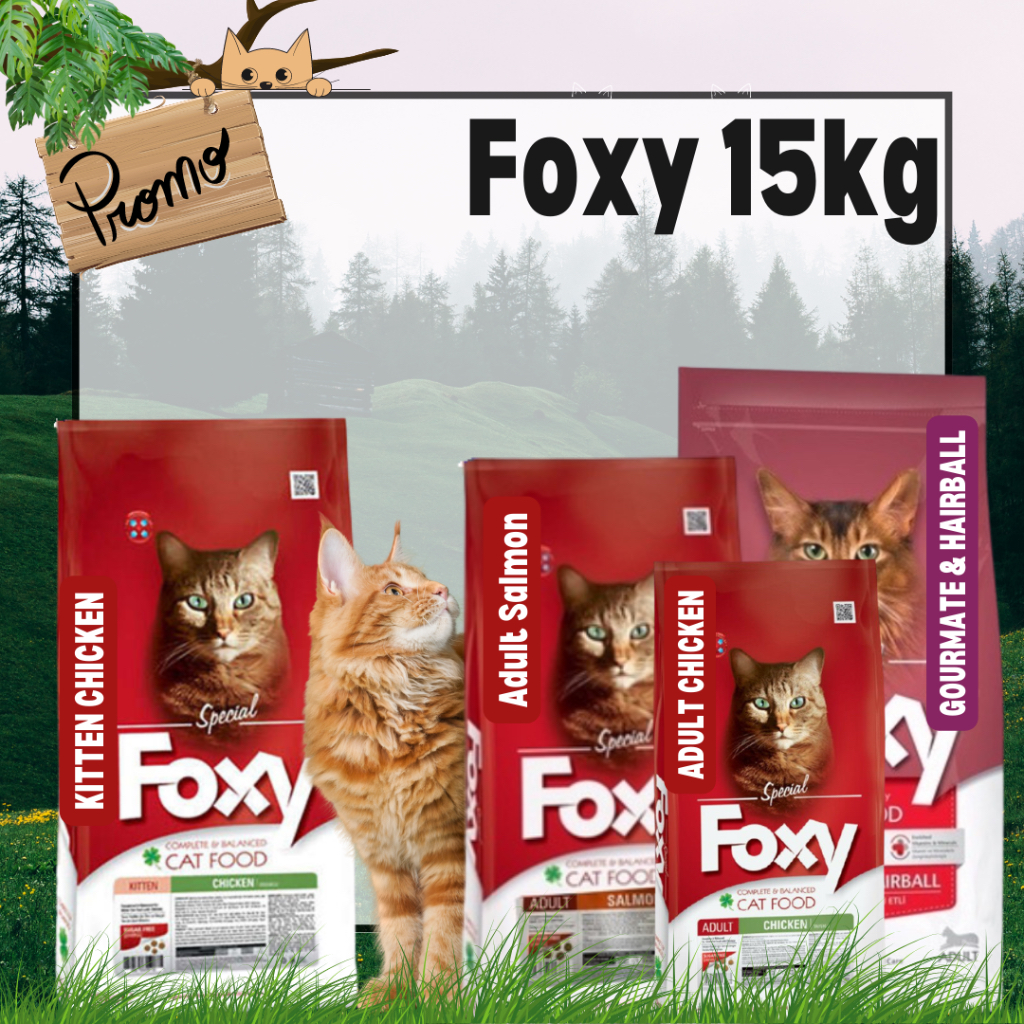 Foxy Special Dry Cat Food 15KG | Shopee Malaysia