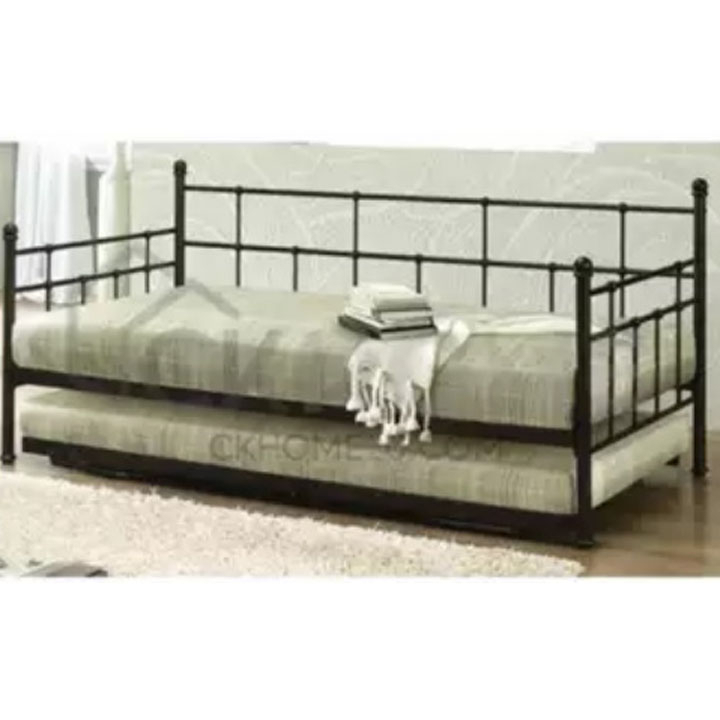 Lafero Black Powder Coated Daybed with Pull Out | Shopee Malaysia
