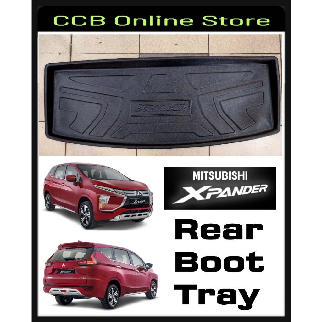 ABS Mitsubishi Xpander 2020 Above Car Boot Tray Luggage Cargo Trunk ...