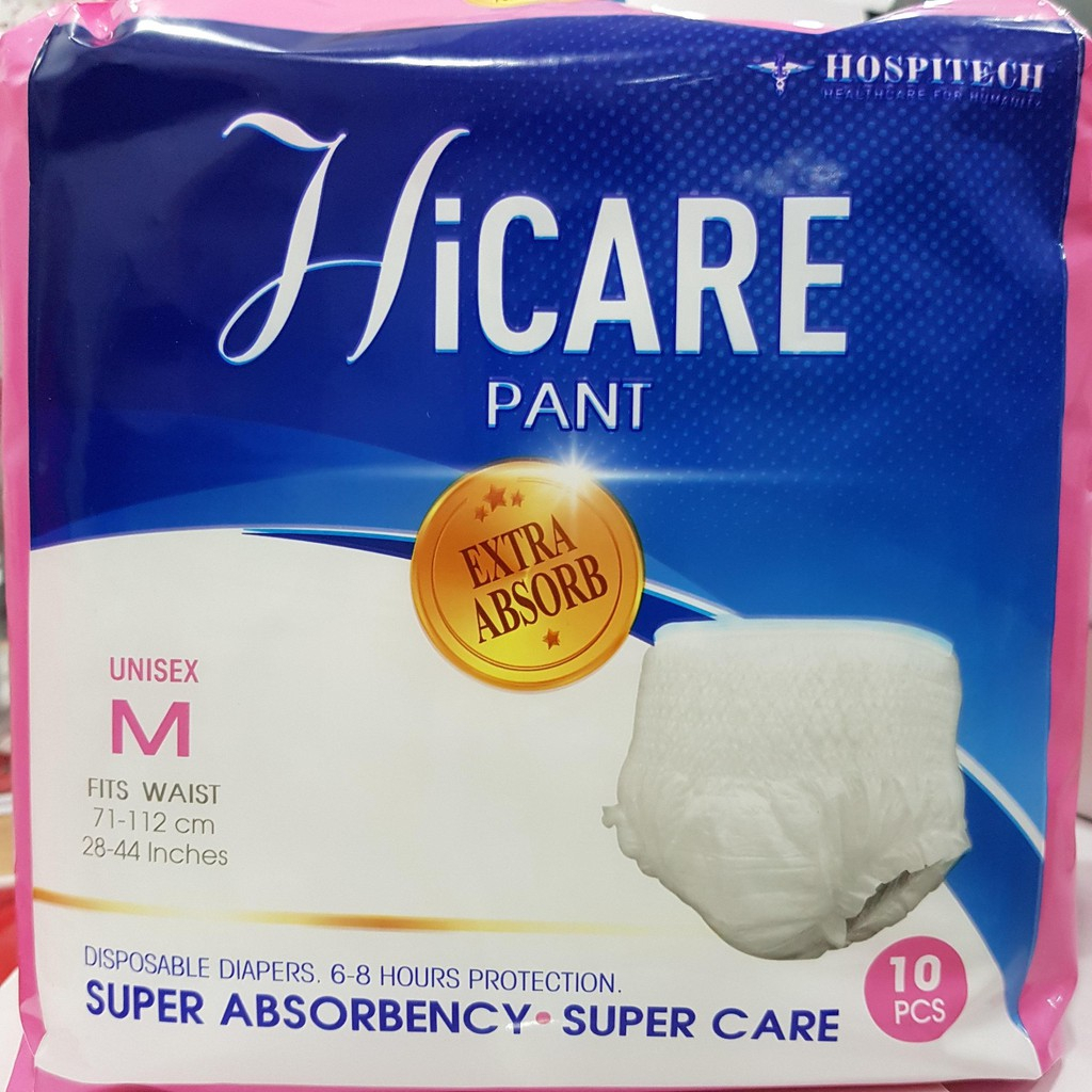 Hicare Pants Extra Absorb (10's) | Shopee Malaysia