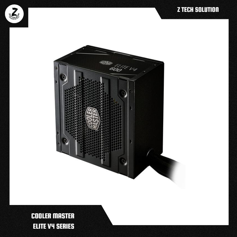 Cooler Master ELITE V4 500W/600W 80+ WHITE Power Supply | Shopee Malaysia