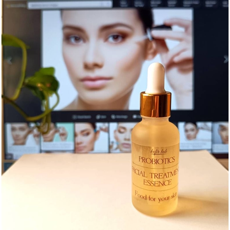 Probiotic Facial Essence Serum with (Galactomyces,Ferment Filtrate ...