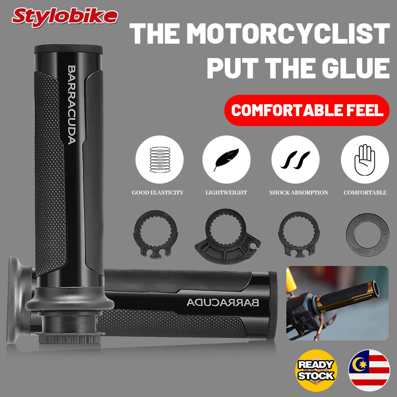 Barracuda Throttle Handle Grip Balancer Universal Handlegrip Alloy Hand ...