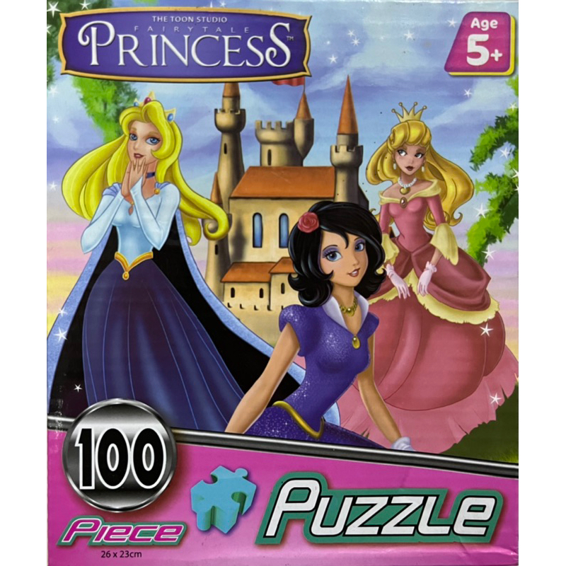 48pcs - 100pcs Princess Jigsaw Puzzle / Jigsaw Puzzle Princesses 23CM X ...