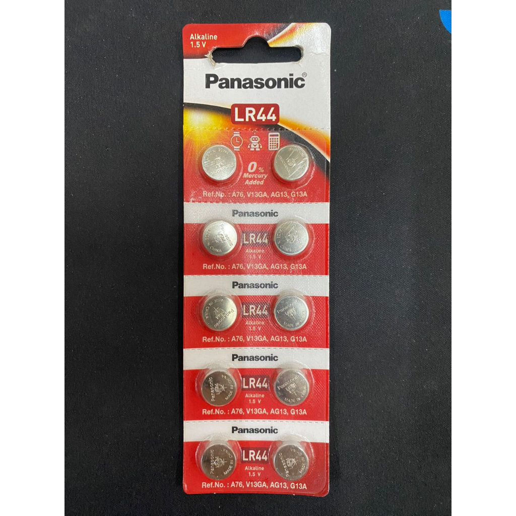 ( 1pc ) Panasonic LR44 1.5V Alkaline Battery LR-44PT/2B5 | Shopee Malaysia