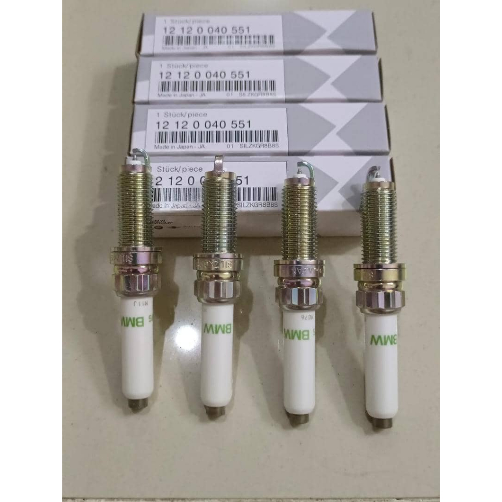 SPARK PLUG 12120040551 1 SET 4 PCS B48 ENGINE BMW F20 F21 F22 F23 F45 ...