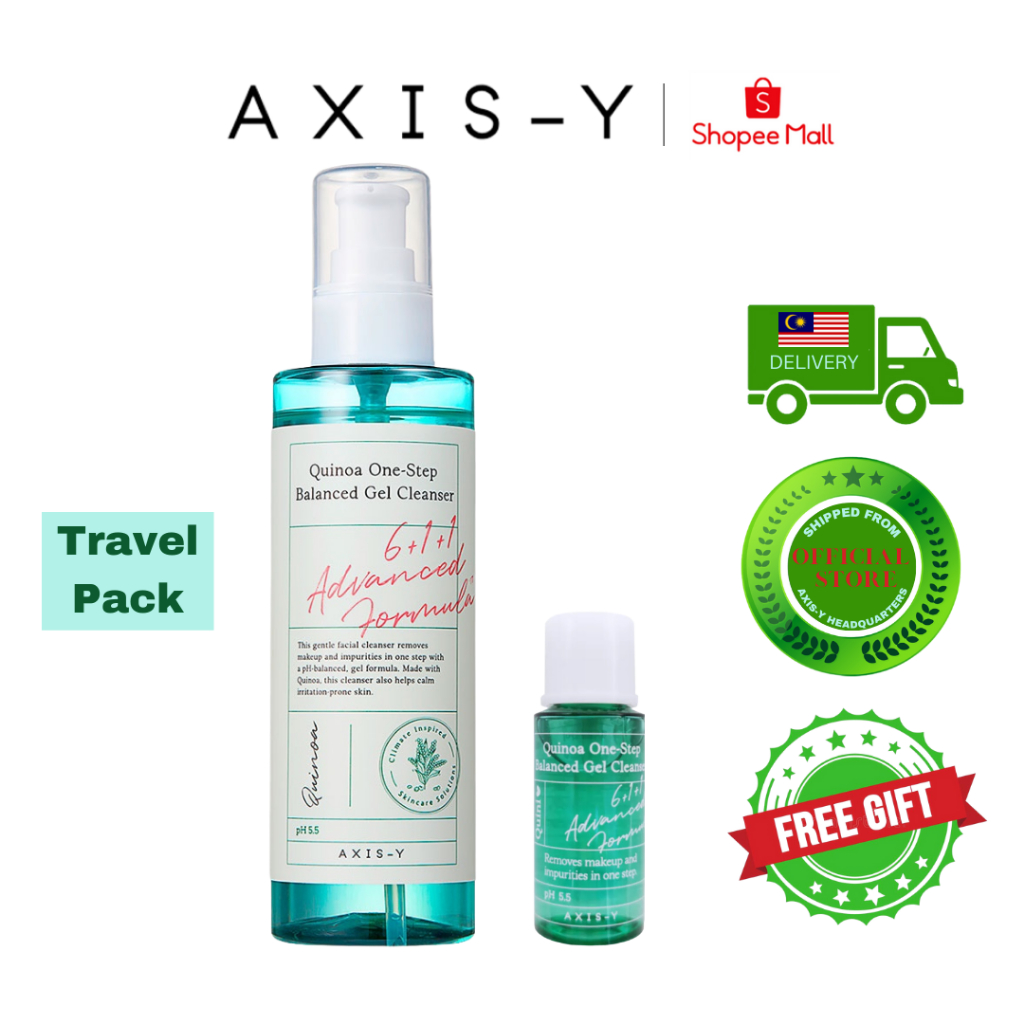 [AXIS-Y OFFICIAL] Quinoa One Step Balanced Gel Cleanser | Shopee Malaysia