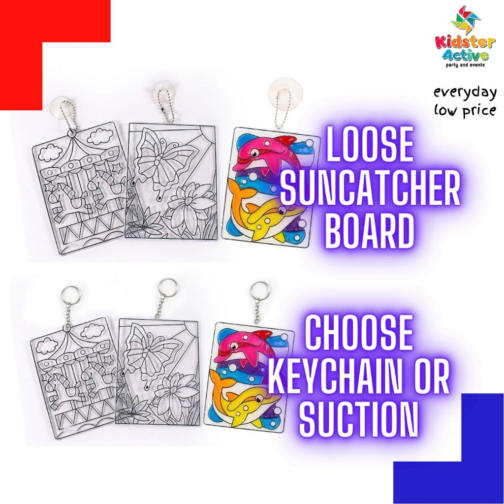 Suncatcher Board - Loose (Keychain / Suction) | Shopee Malaysia