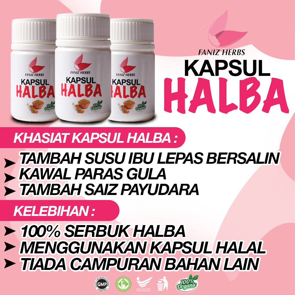 KAPSUL HALBA KAPSUL MURAH KAPSUL MENAMBAH AIR SUSU IBU KAPSUL MENGAWAL ...