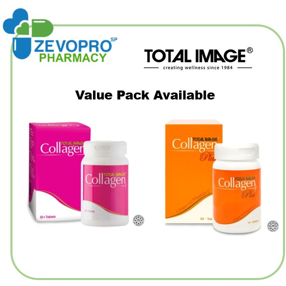 TOTAL IMAGE COLLAGEN/ COLLAGEN PLUS 20'S/ 80+80'S | Shopee Malaysia