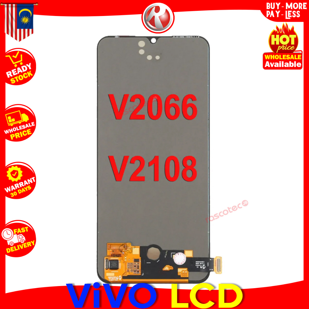 VIVO V21 4G V2066 V2108 VIVOV21 LCD With Touch Screen Digitizer Display ...