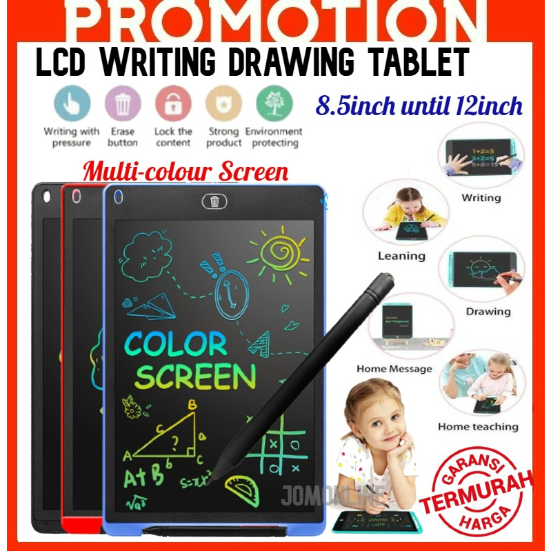 ~Ship From KL~ 8.5 12inch kids Drawing Tablet Lcd Writing Tablet ...