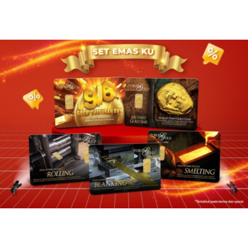 Public Gold PG Gold Bar (1 Gram) (Au 999.9) 24K - Gold Process Edition ...