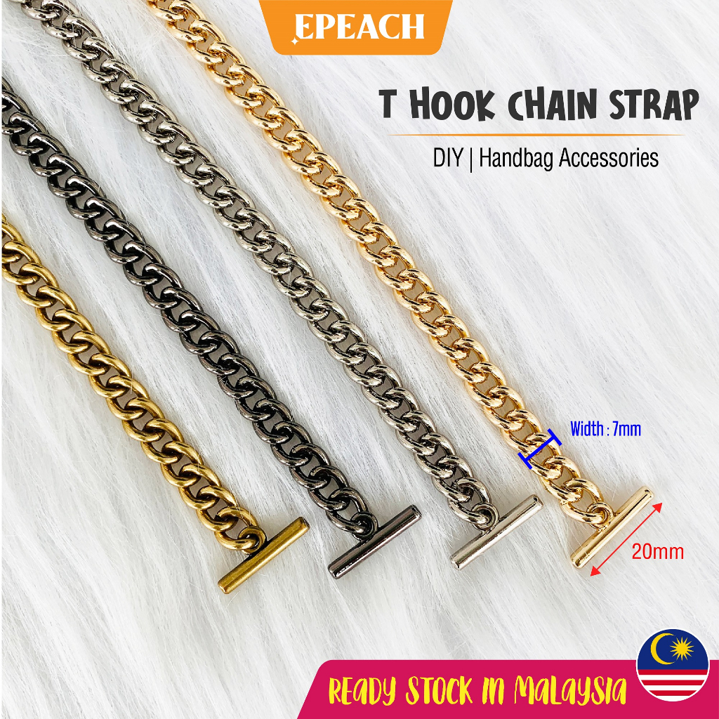 epeach T Hook Chain Strap | Tali Rantai Beg Tangan Bag DIY Women ...