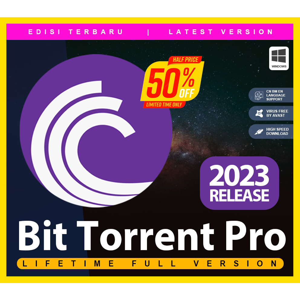 💻 BitTorrent Pro v7 2024 | Windows | Full Version | Lifetime License ...