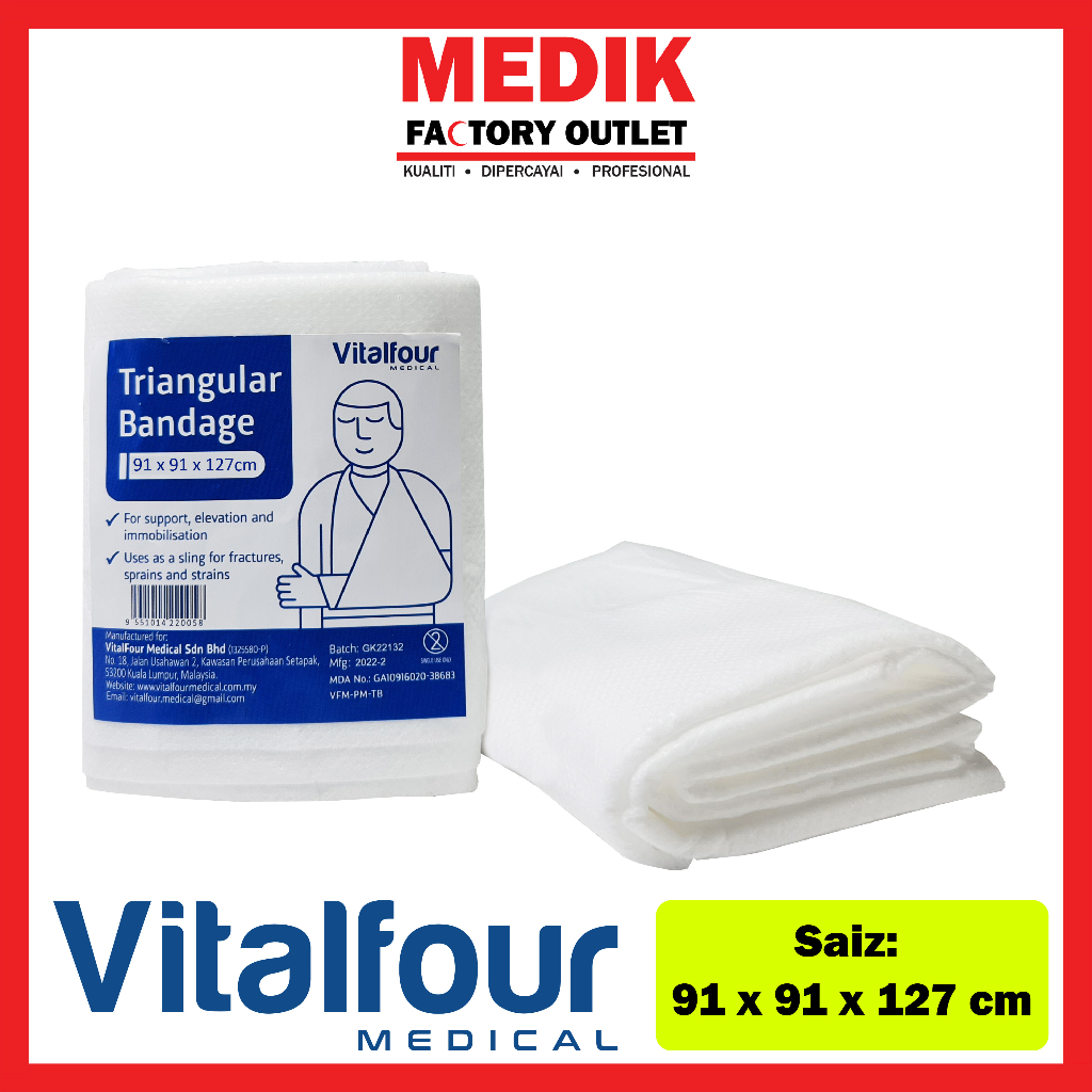 Triangular Bandage 91 x 91 x 127cm | Shopee Malaysia