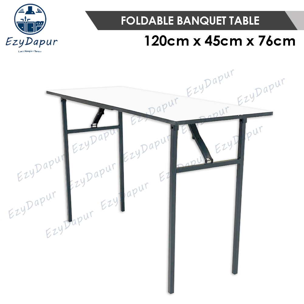 EZYD Foldable Banquet Table Event Table Catering Buffet HDPE Folding ...