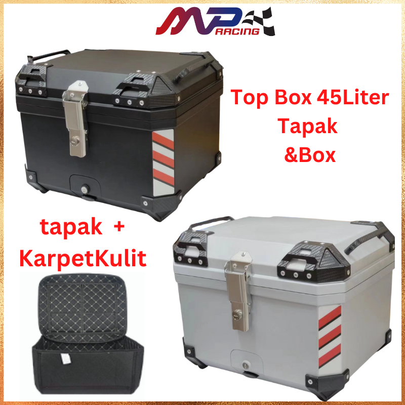 Top Box 45Liter,Universal Box Aluminium box design and stlye, ABS Box ...