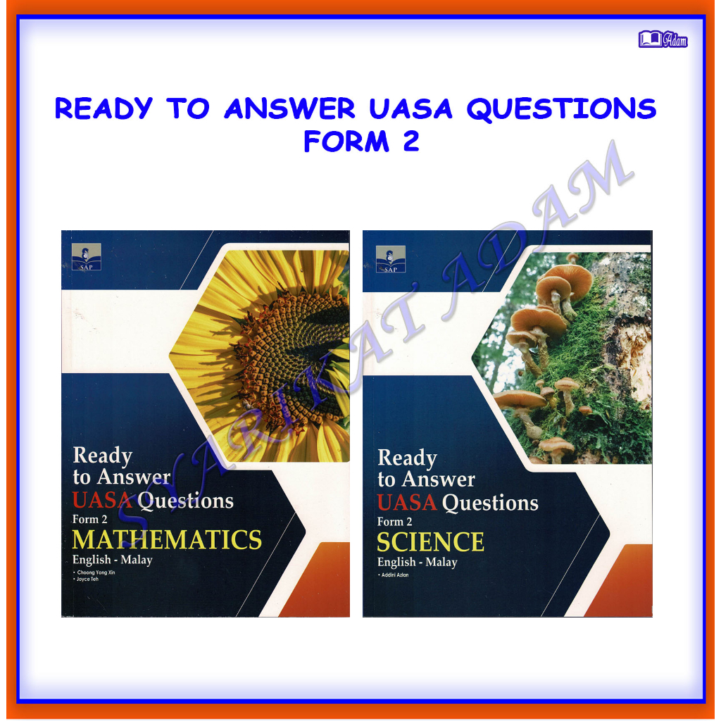 [ADM] BUKU LATIHAN:READY TO ANSWER UASA QUESTIONS FORM 2 | Shopee Malaysia
