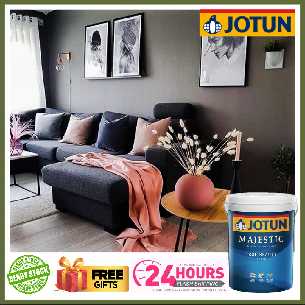 JOTUN 15L 1462 EVENING SKY Majestic True Beauty Sheen /Cat Dalam Kilat ...