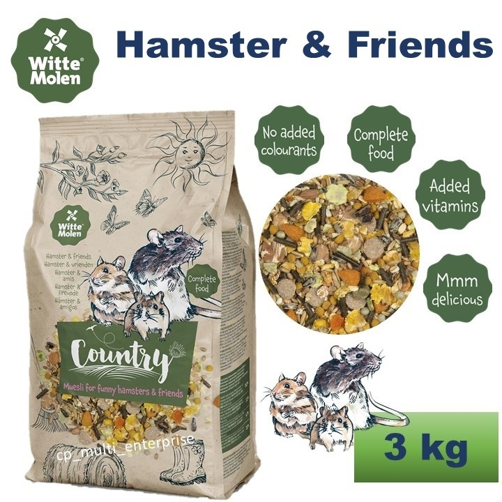 Witte Molen Country Hamster & Friends (3 kg) | Shopee Malaysia