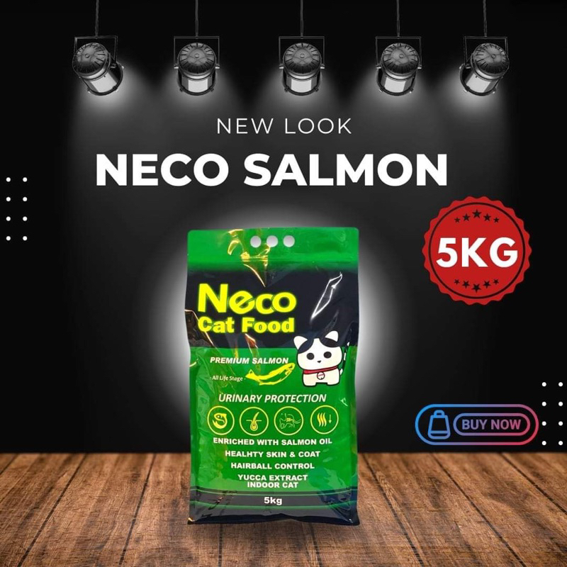 Neco Salmon Premium Cat Food (5kg) | Shopee Malaysia