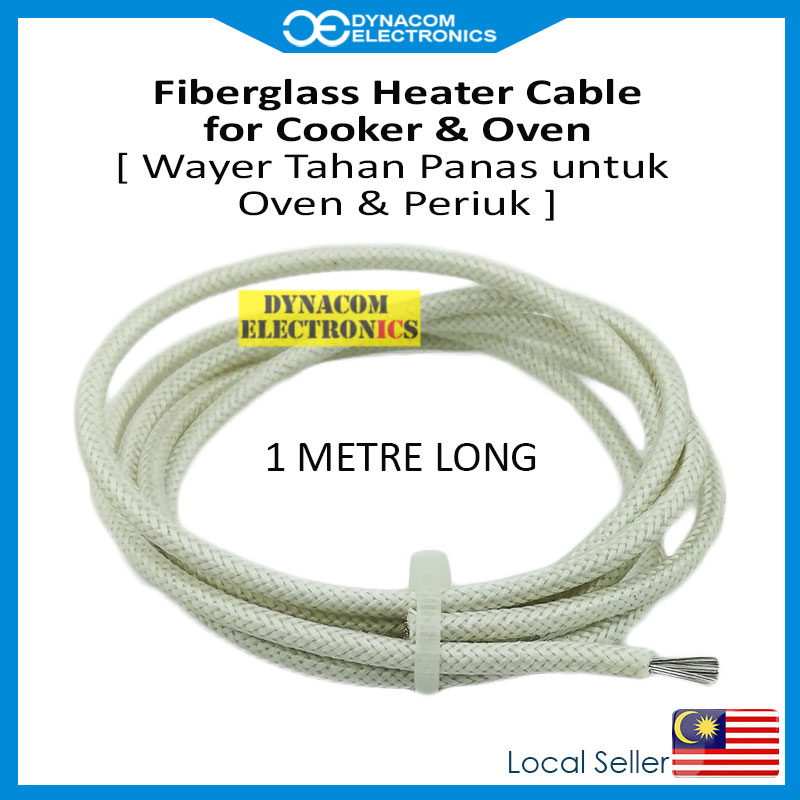 Fiberglass Heater Cable Fireproof High Temperature Oven Cooker Wire ...
