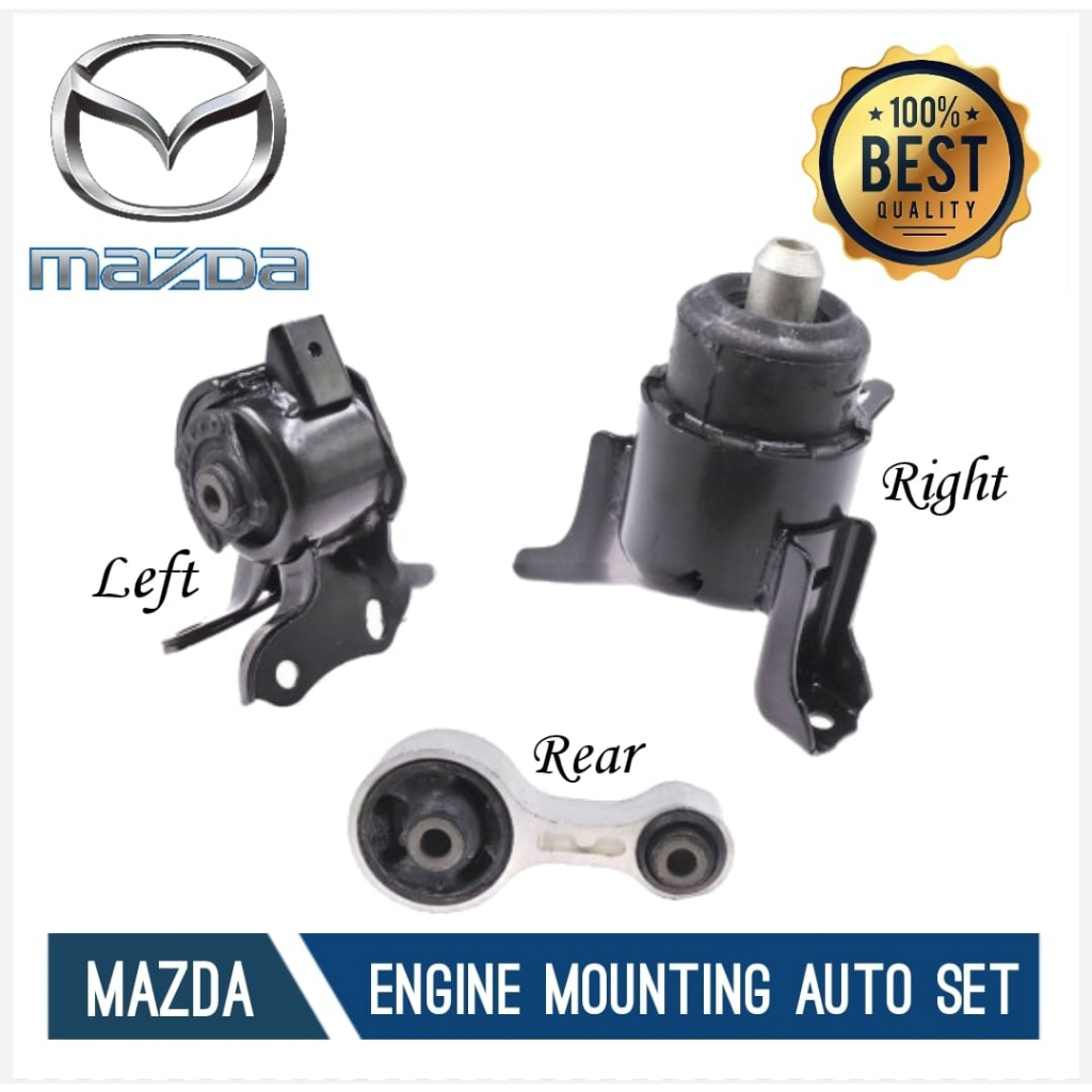 MAZDA Engine Mounting Auto Set for Mazda6 GG10 2.0-2.3L 2002-2008 ...
