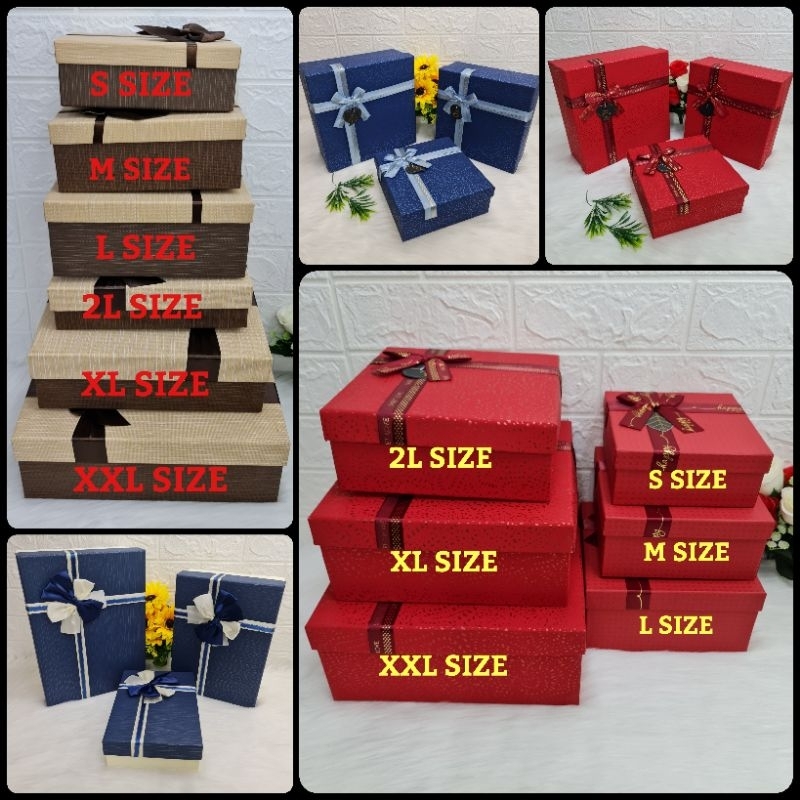 JUMBO SIZE GIFT BOX【2L,XL,XXL SIZE】 | Shopee Malaysia