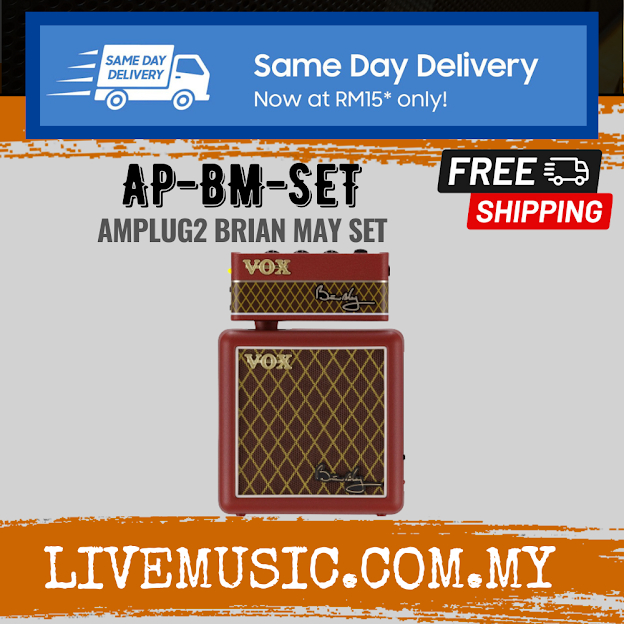 Vox amPlug Brian May Signature Series Set ( APBM-SET / AP-BM ) | Shopee ...