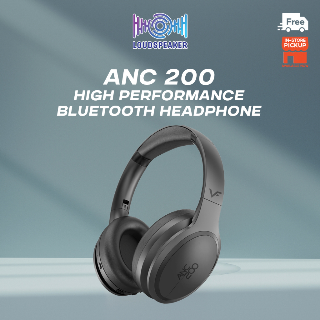 Vinnfier ANC 200 High Performance Noise Cancelling Bluetooth Headphone ...