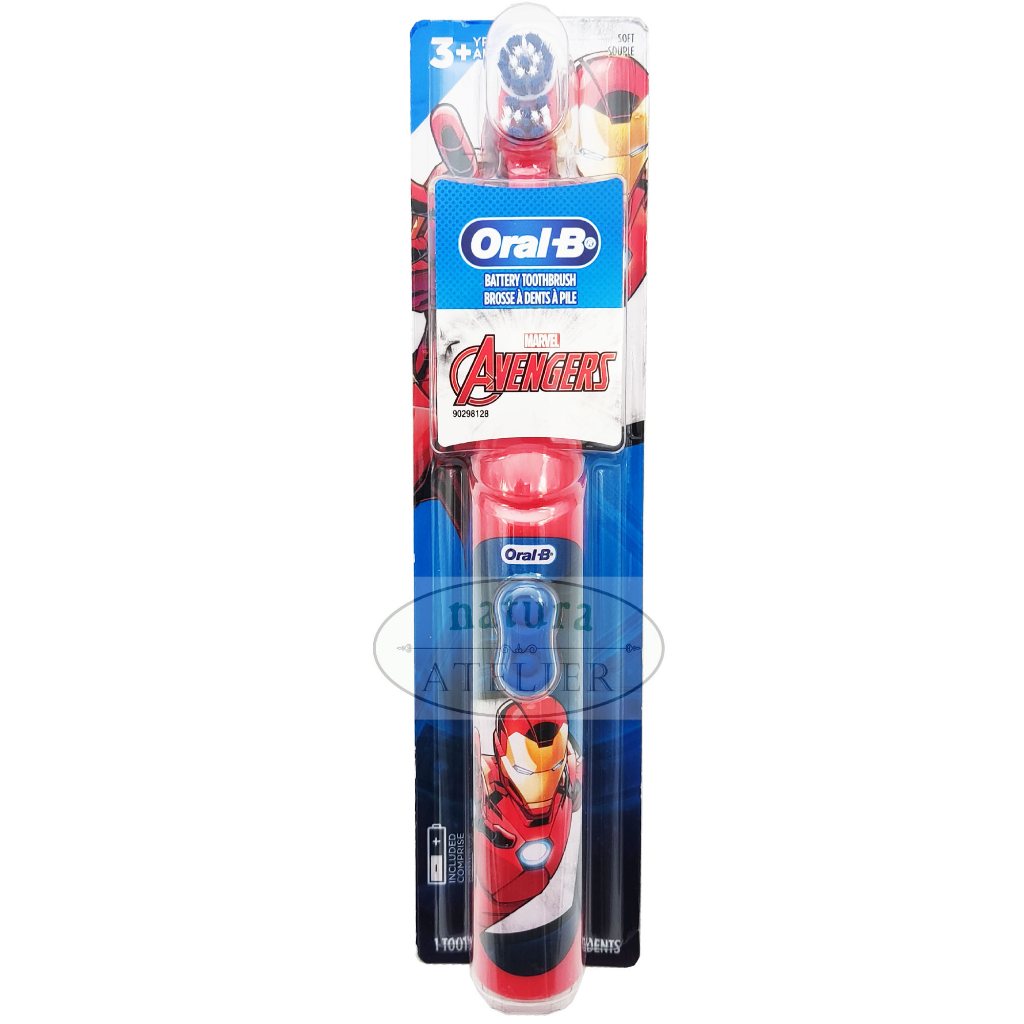 Oral-B Kids Battery Electric Toothbrush, Mickey / Star Wars / Hulk Iron ...