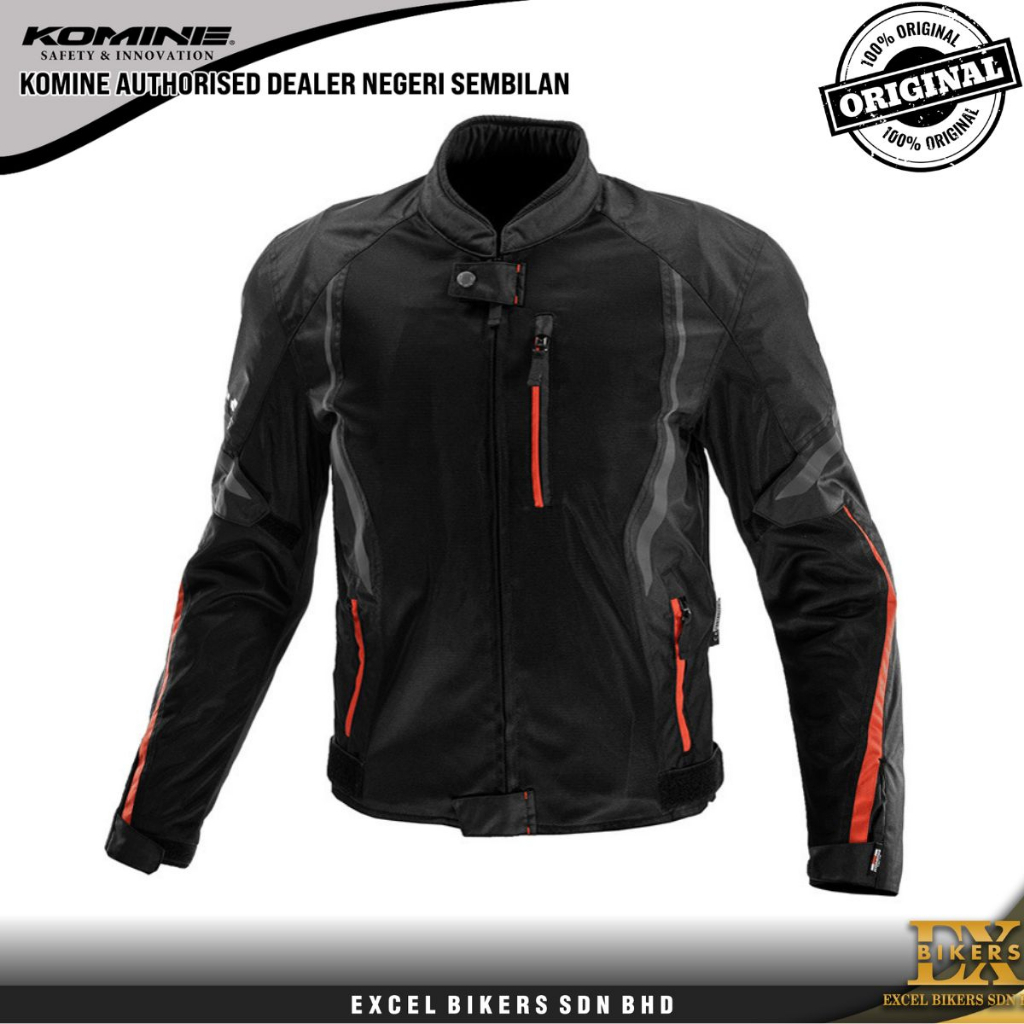 KOMINE JACKET JK-1463 PROTECT HALF MESH JACKET JK 1463 / RIDING JACKET / MOTORCYCLE JACKET ...