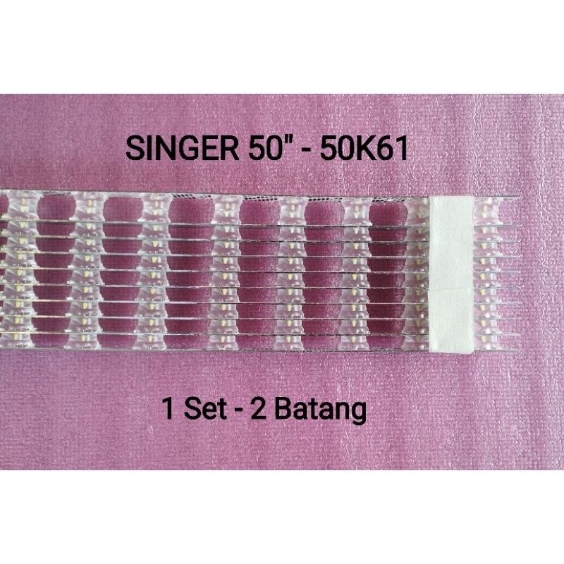 (Ready Stock) 50K61 SINGER 50" LED TV Backlight (1Set) | Shopee Malaysia